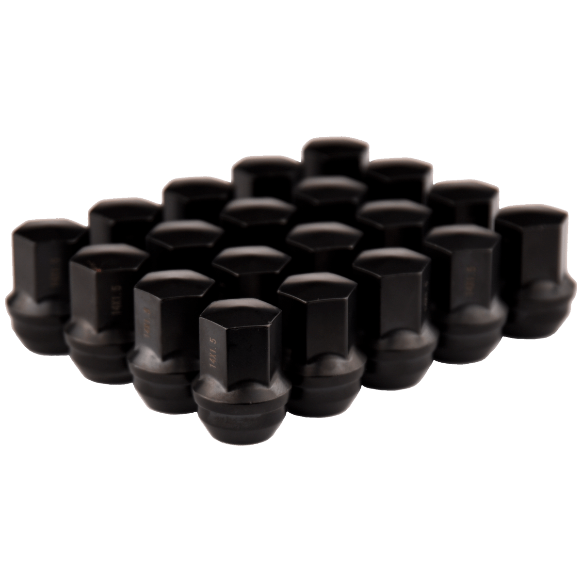 20-Piece ASTRO-NUTS Lug Nut Set for Tesla Model 3 Aero Wheels - Black – Zink Wheels®